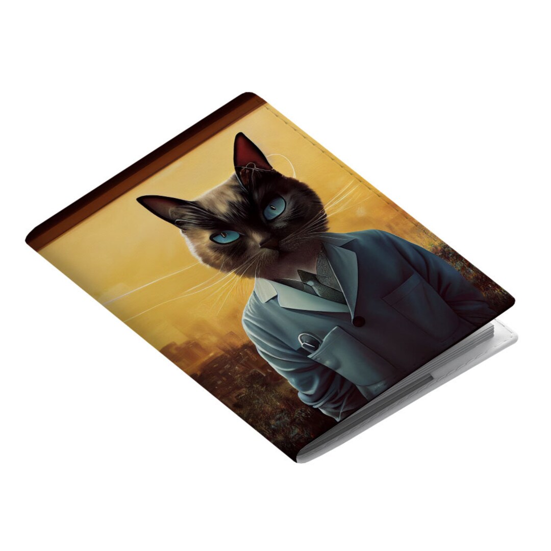 Cat Print Passport Cover Themed Passport Cover Funny Passport Cover - Etsy