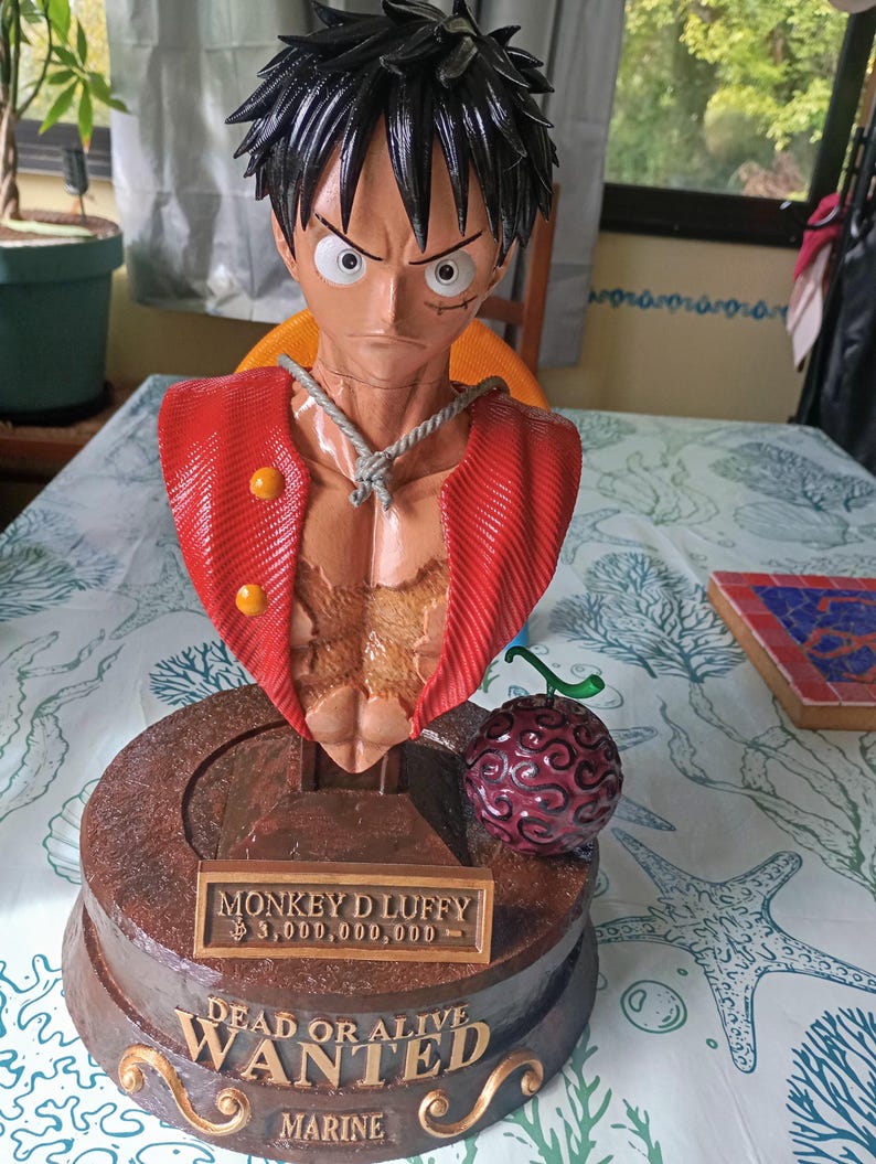 Monkey D. Luffy One Piece Figurines. - Etsy
