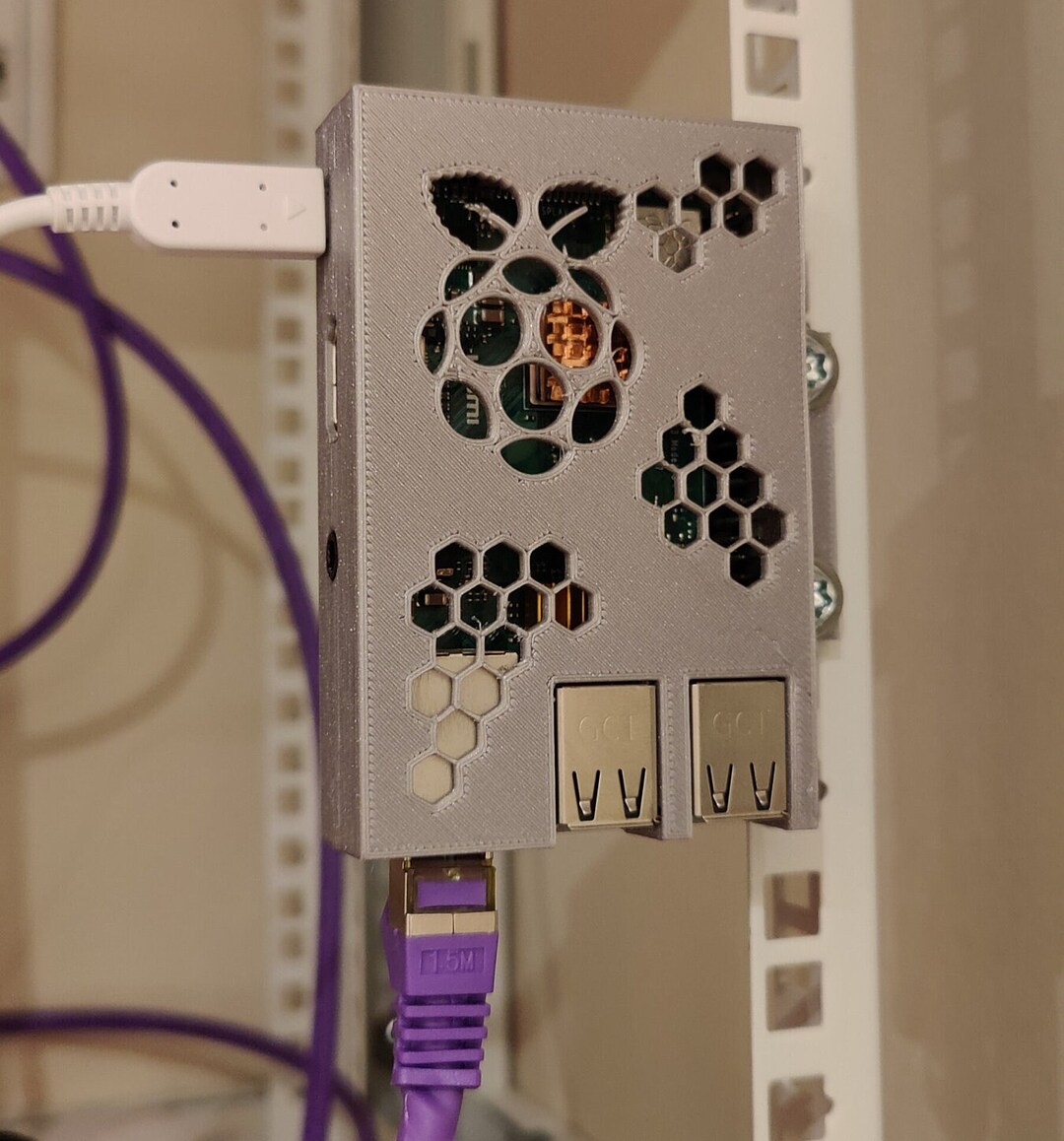 Raspberry Pi 3b Case for Rack Mounting STL - Etsy