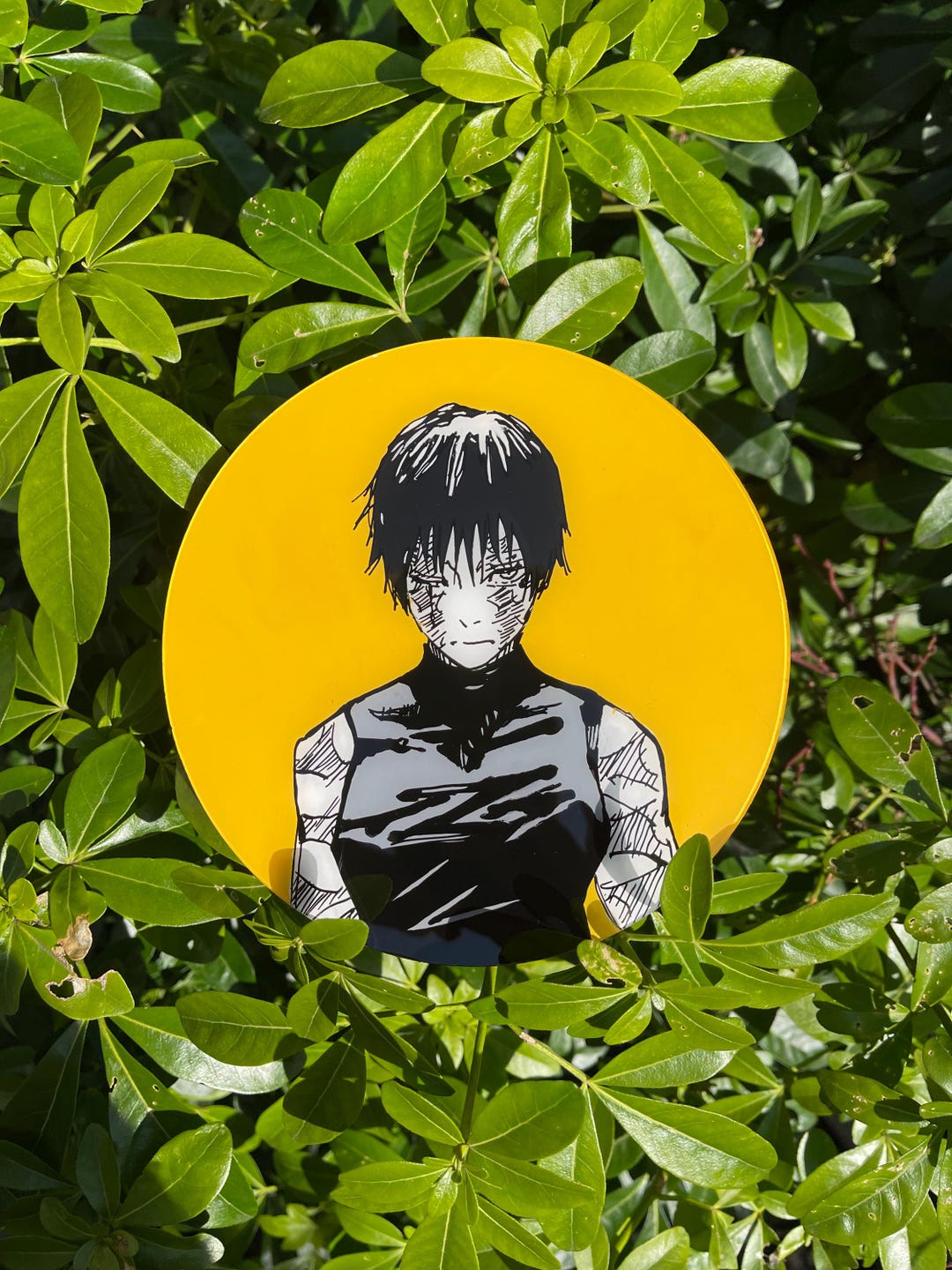 Glass Painting Maki JJK, Mural Art Anime/manga - Etsy