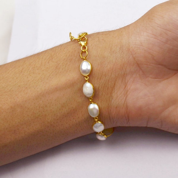 18k Gold Bracelet - Etsy