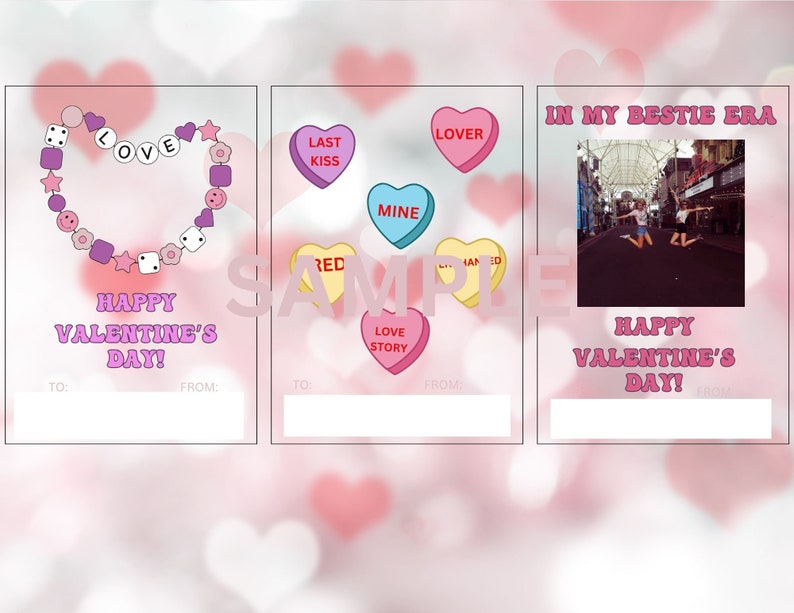 Taylor Swift Valentine, Taylor Swift Valentine Card, Taylor Swift Eras ...