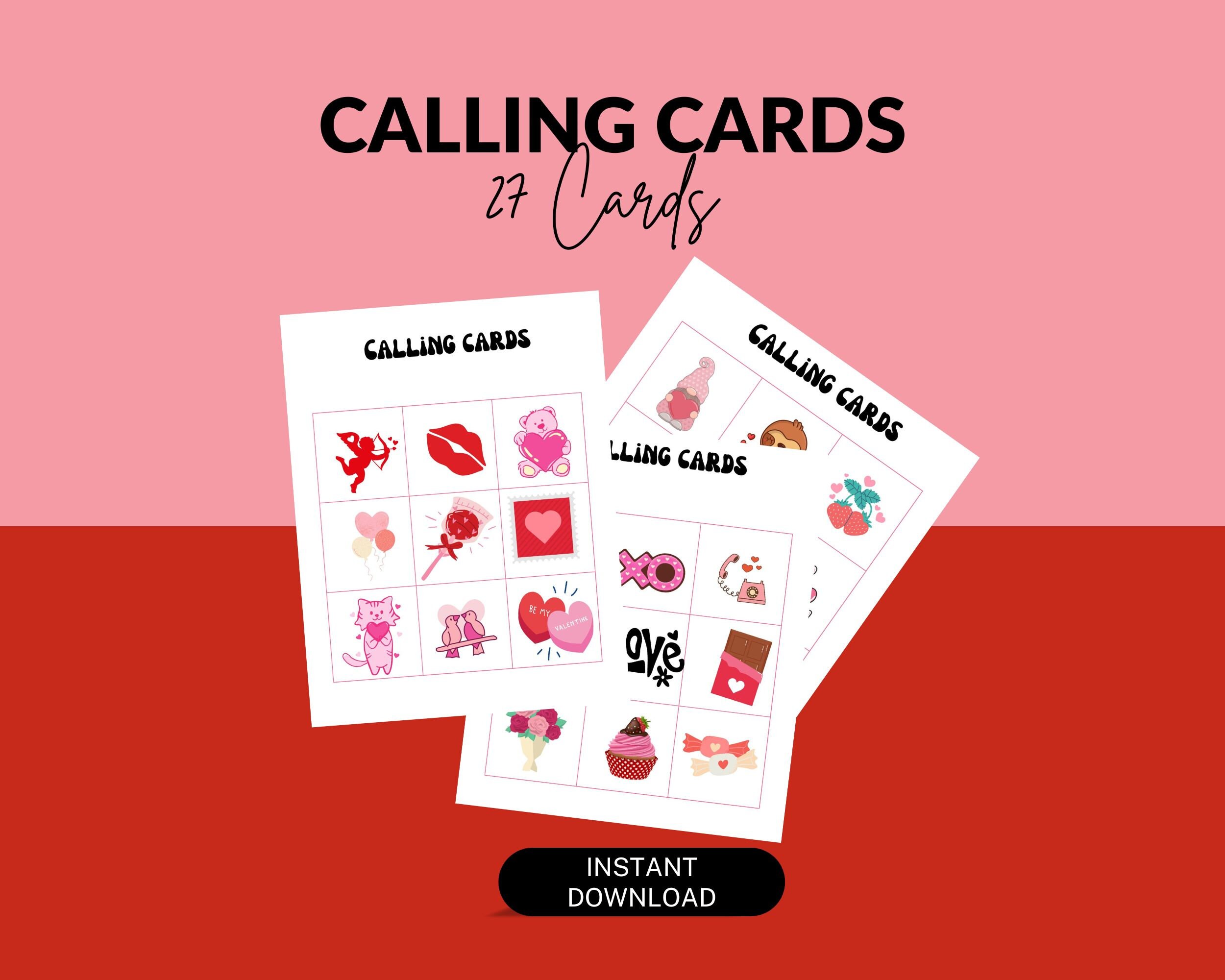 Valentines Bingo Printable, Valentine Bingo, Valentines Day Bingo ...