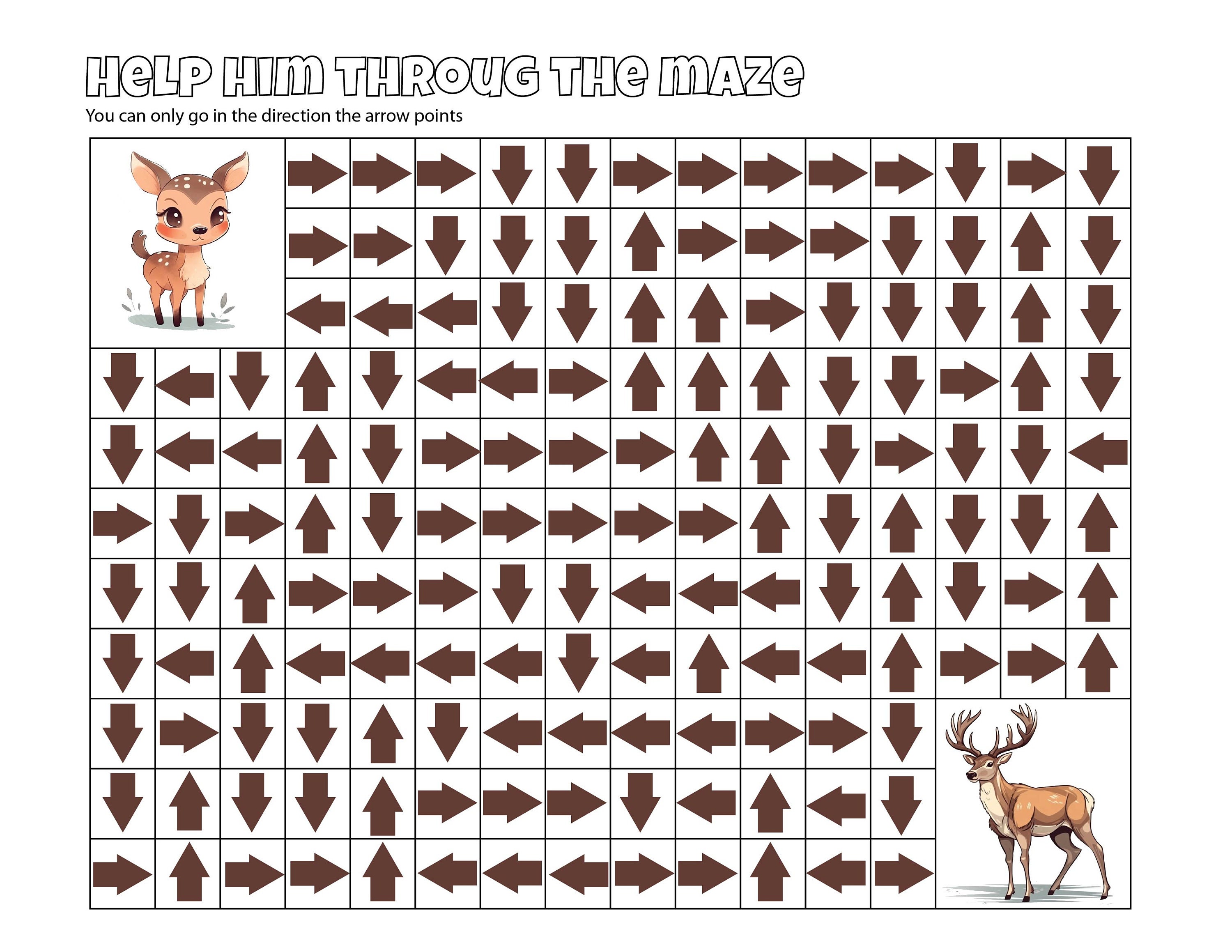 Farm Animal Maze Bundle 20 Printables, PDF Instant Download for Kids - Etsy