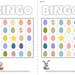 PRINTABLE EASTER BINGO Cards With Call Board, Party Games for Children ...