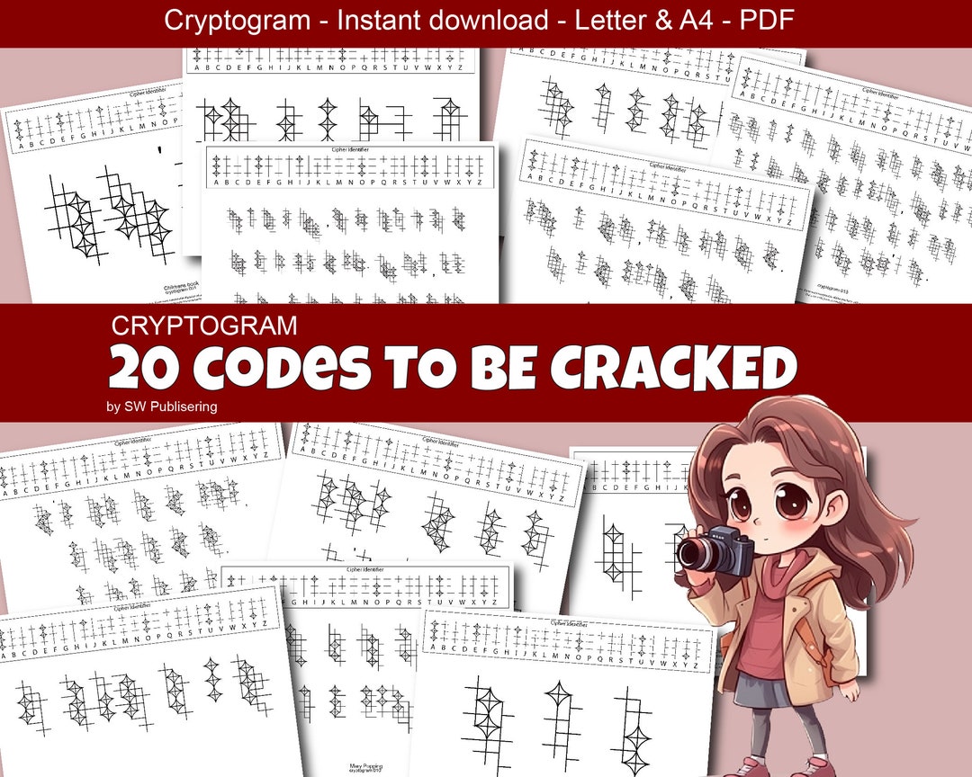 Brain-boosting Cryptograms: 20 Printable Puzzles for Youngsters PDF ...
