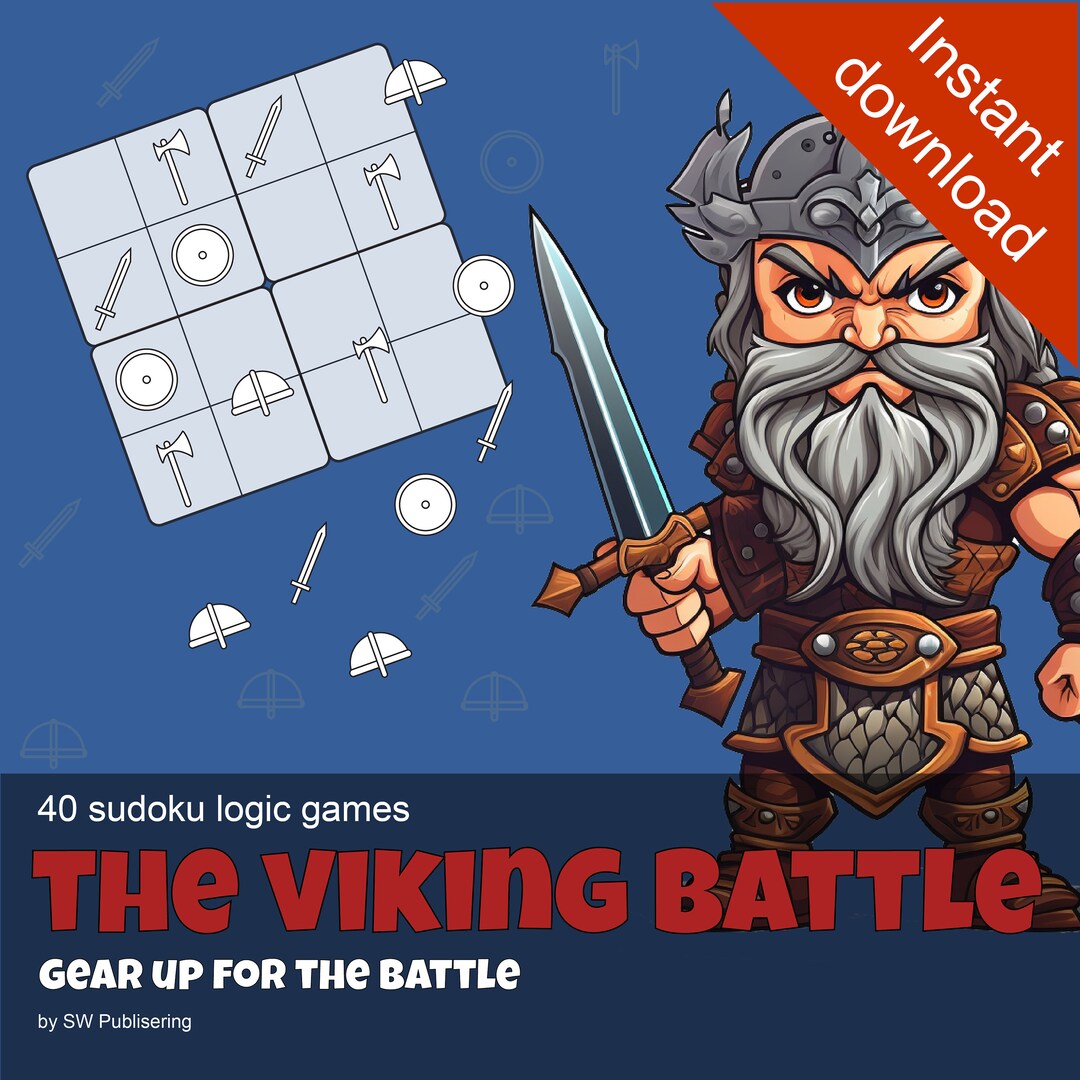 40 LOGIC PUZZLES for Kids Instant Download A Colored Printable Brain ...