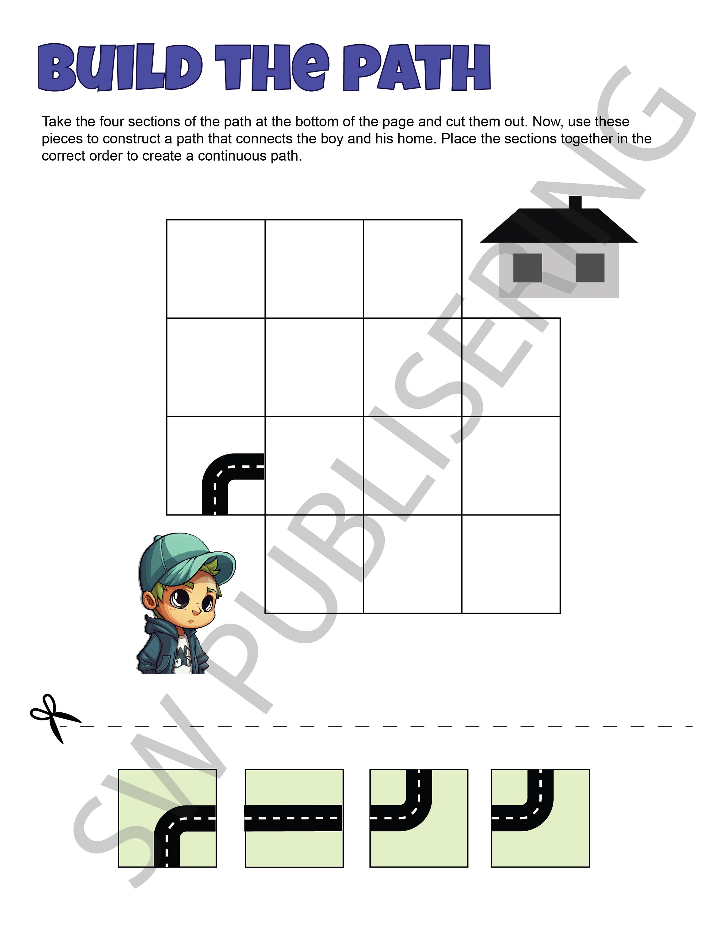 20 LOGIC PUZZLES for Kids Printable Instant Download pdf in Letter and ...