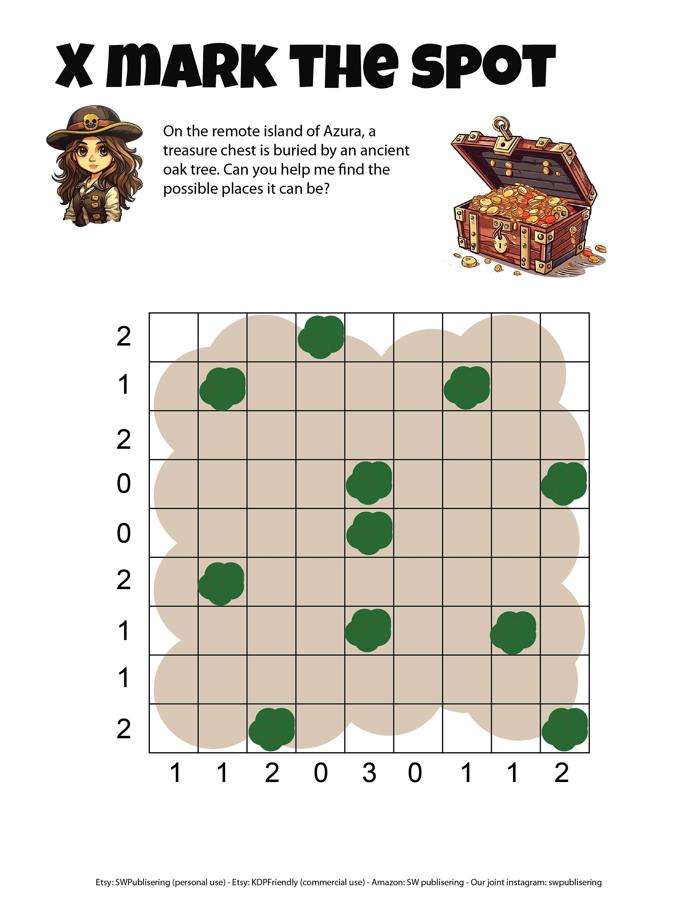 20 LOGIC PUZZLES PRINTABLE With Pirates Age 8 Years Home School ...