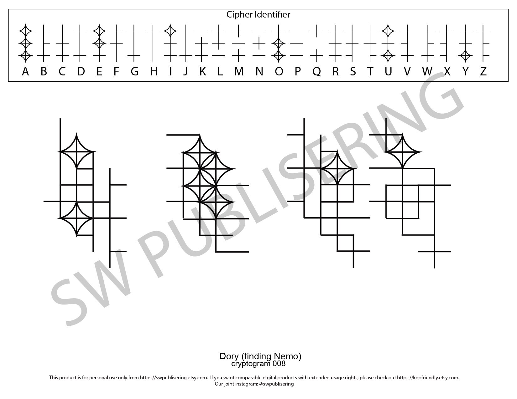 Brain-boosting Cryptograms: 20 Printable Puzzles for Youngsters PDF ...