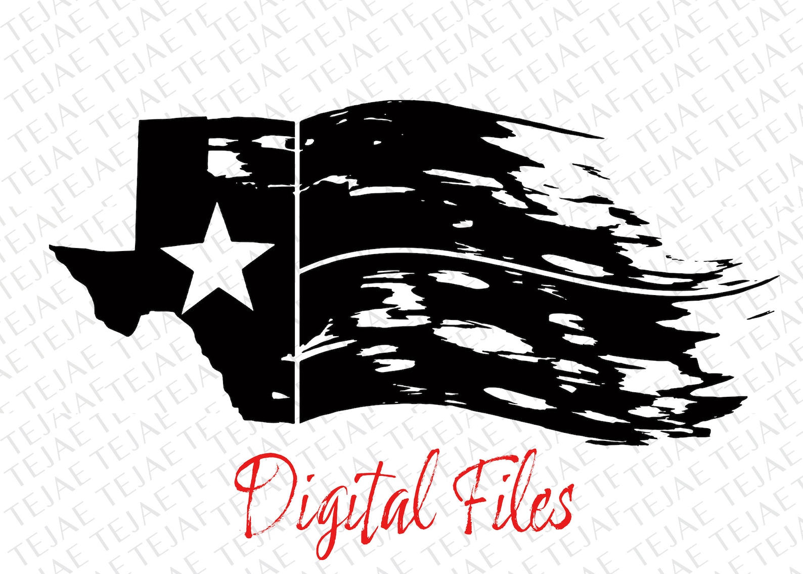 Texas Flag SVG, PNG, Digital Download - Etsy
