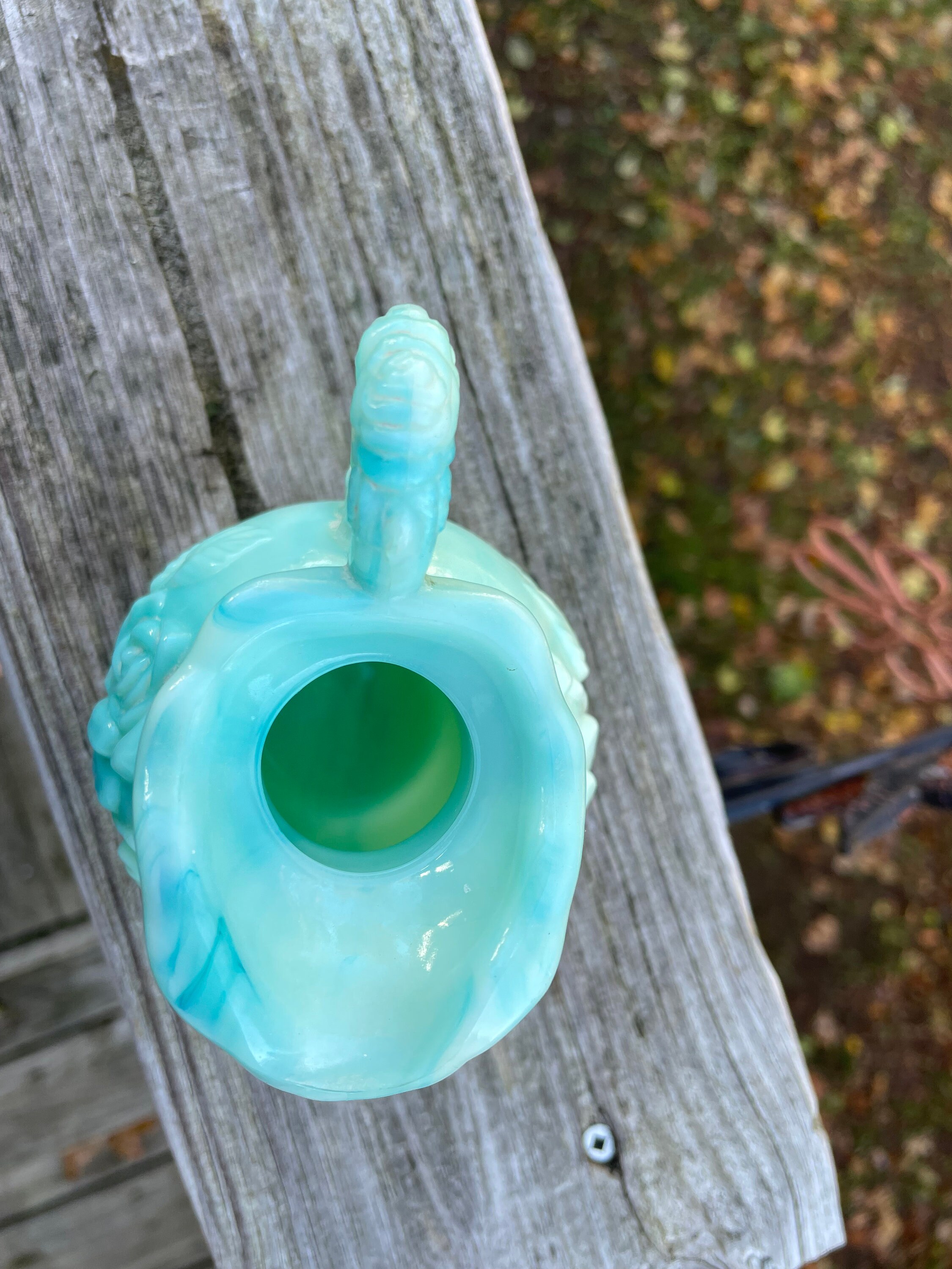 Vintage Avon Blue Milk Glass Wash Basin Set, Vintage Avon, Vintage Wash Basin, Blue Milk Glass ...