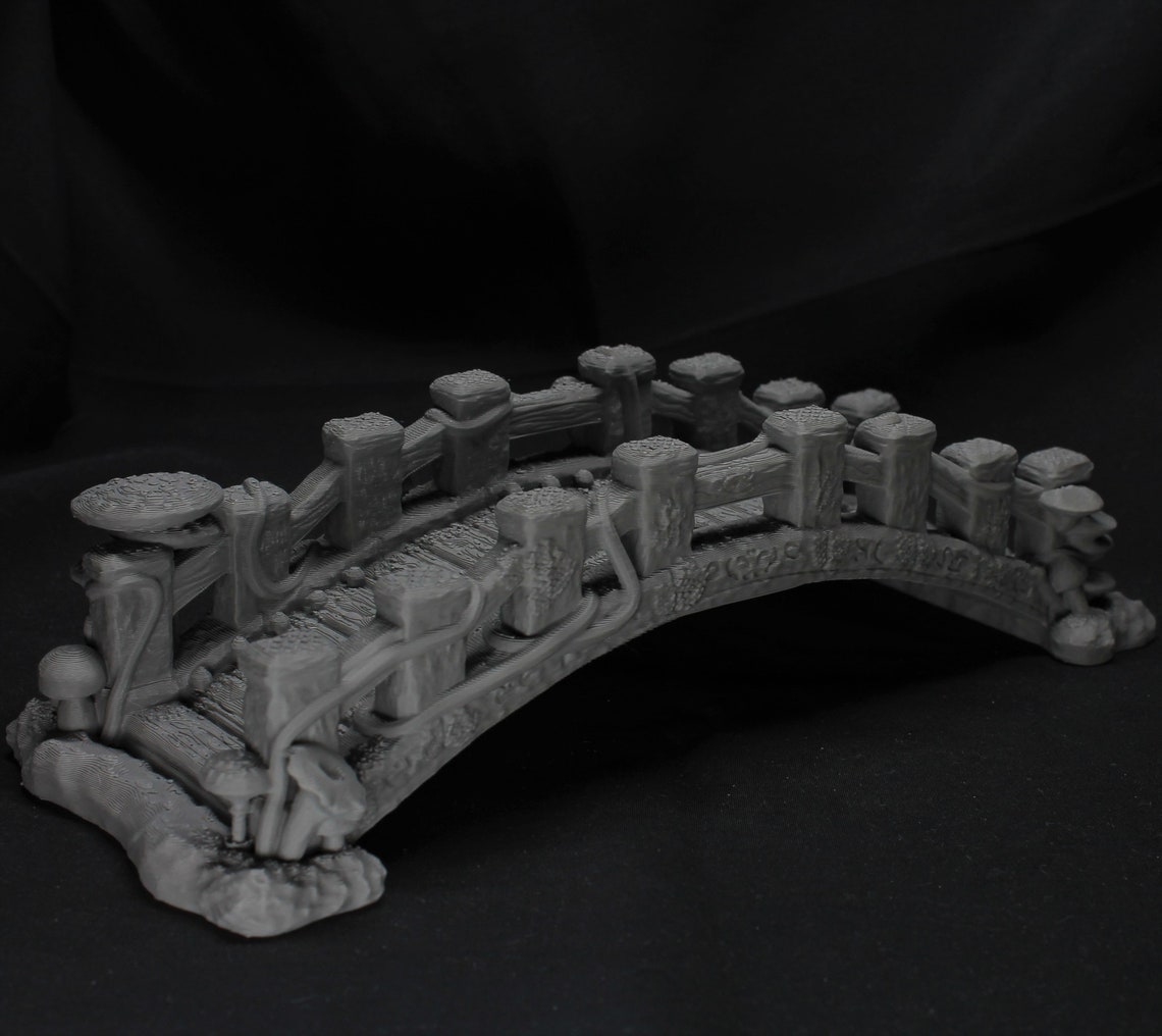 DND Forest Bridge Scatter Terrain, Overgrown Feywild Dungeons and ...