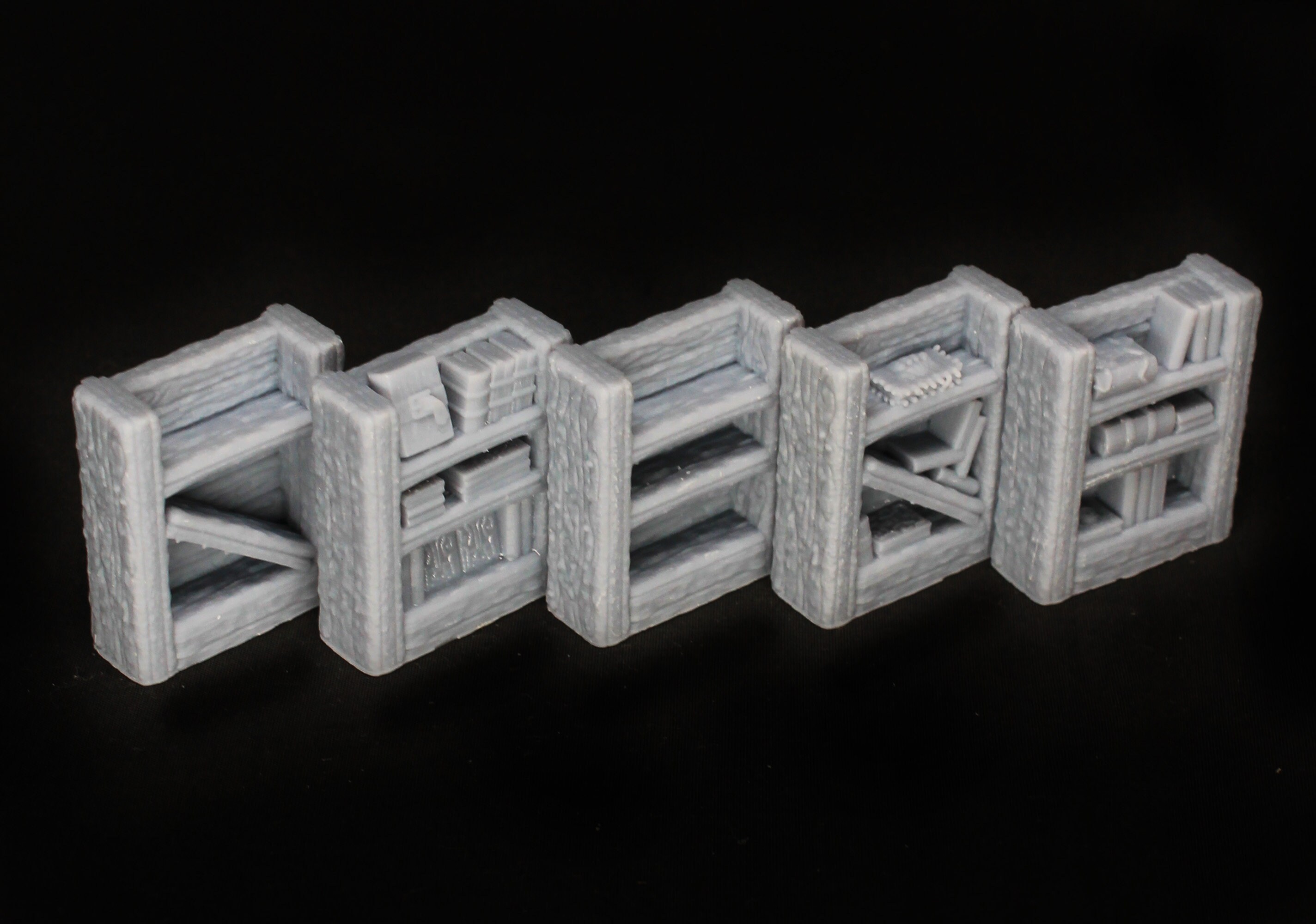 28mm Library Tabletop Furniture, DND Townhall Clocktower Scatter ...