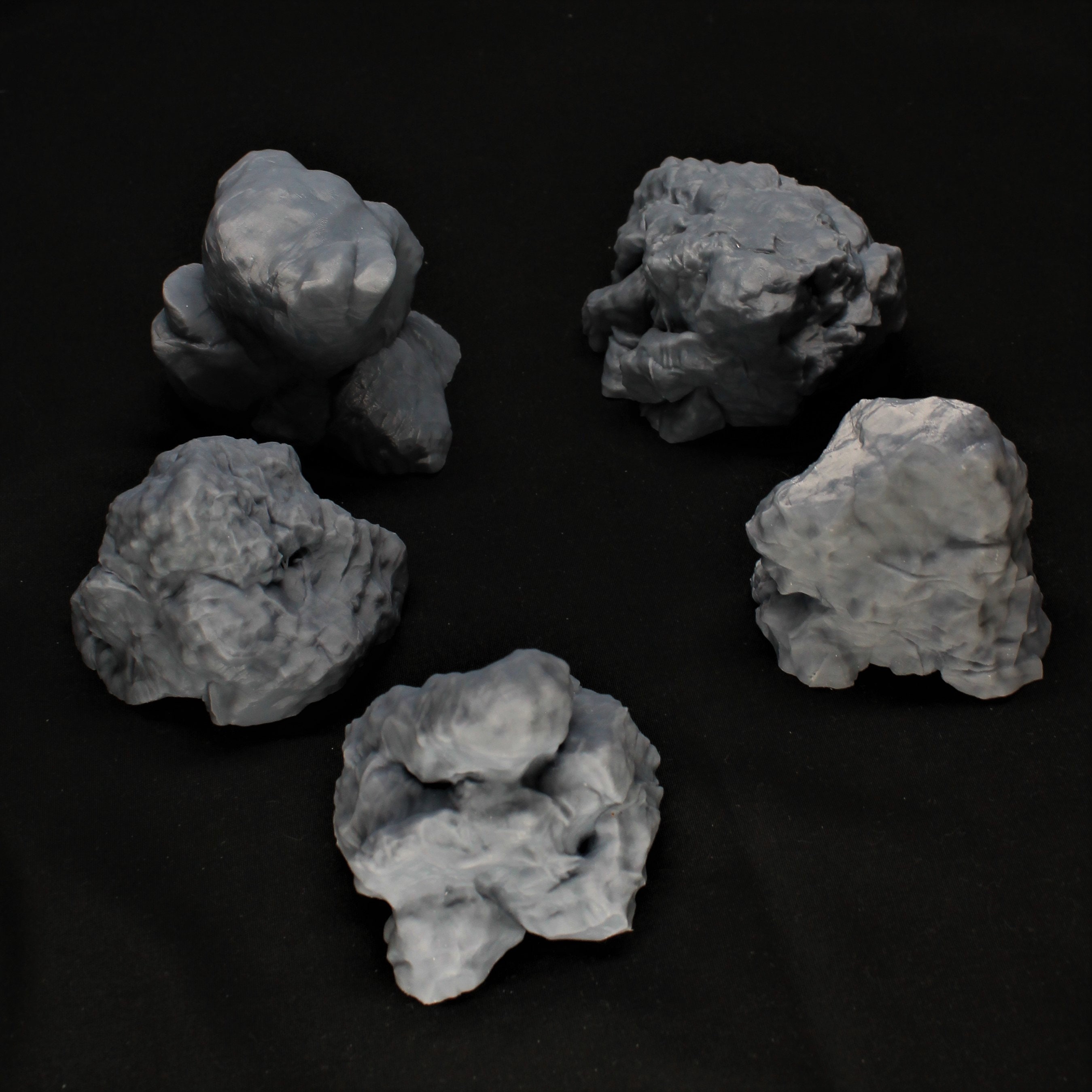 D&D Rocks Scatter Terrain, 28mm Dungeons and Dragons Mushroom Terrain ...