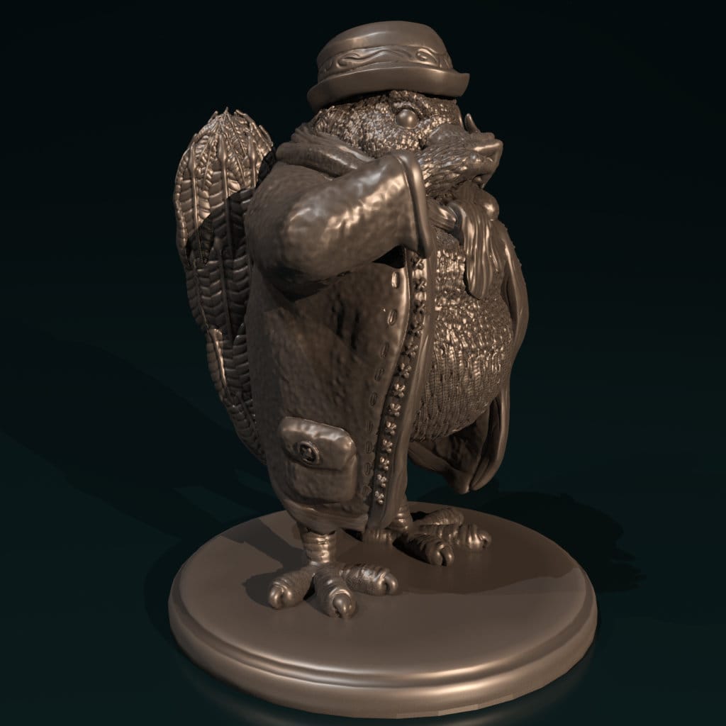 Aarakocra 28mm Dnd Mini, D&D Bird Merchant Miniature, Dungeons and ...