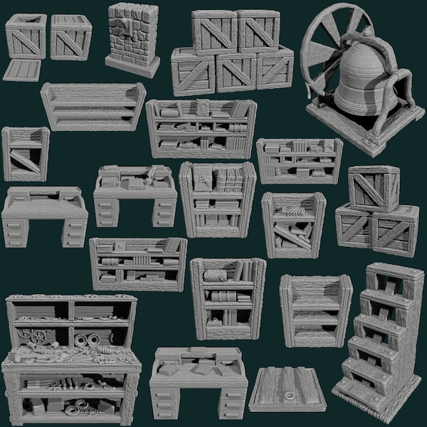 28mm Dnd Desk - Etsy