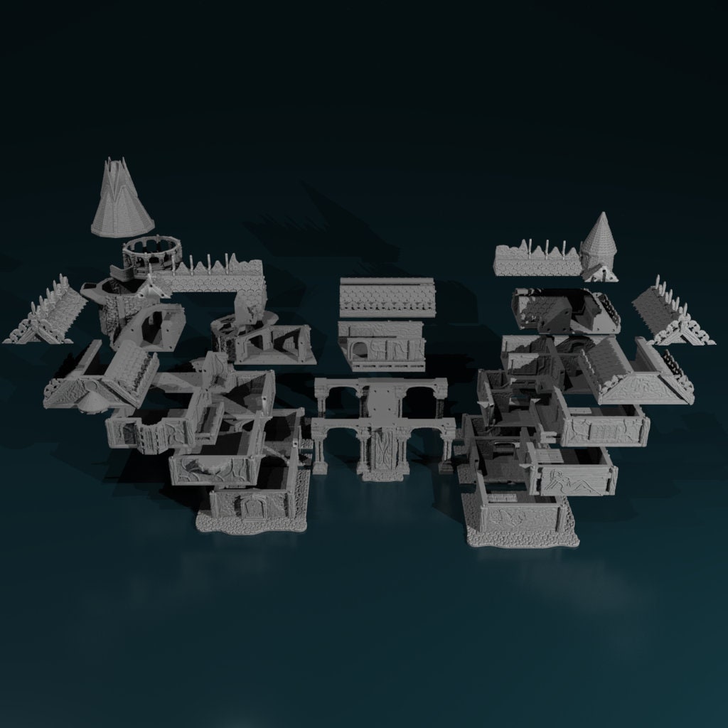 DND Vampire Brothel Scatter Terrain, City Tavern Inn Decoration, Town ...