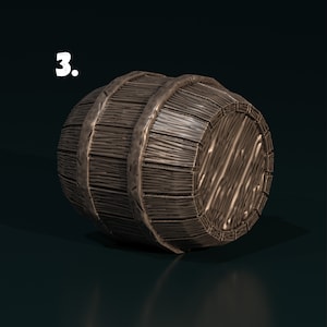 Barrels, Dnd Miniature Terrain, Dungeons and Dragons, D&D, Pathfinder ...