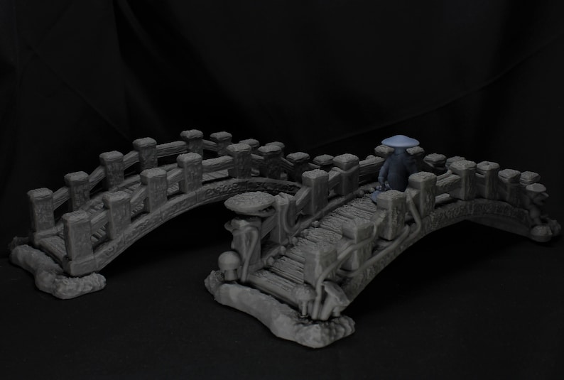 DND Forest Bridge Scatter Terrain, Overgrown Feywild Dungeons and ...