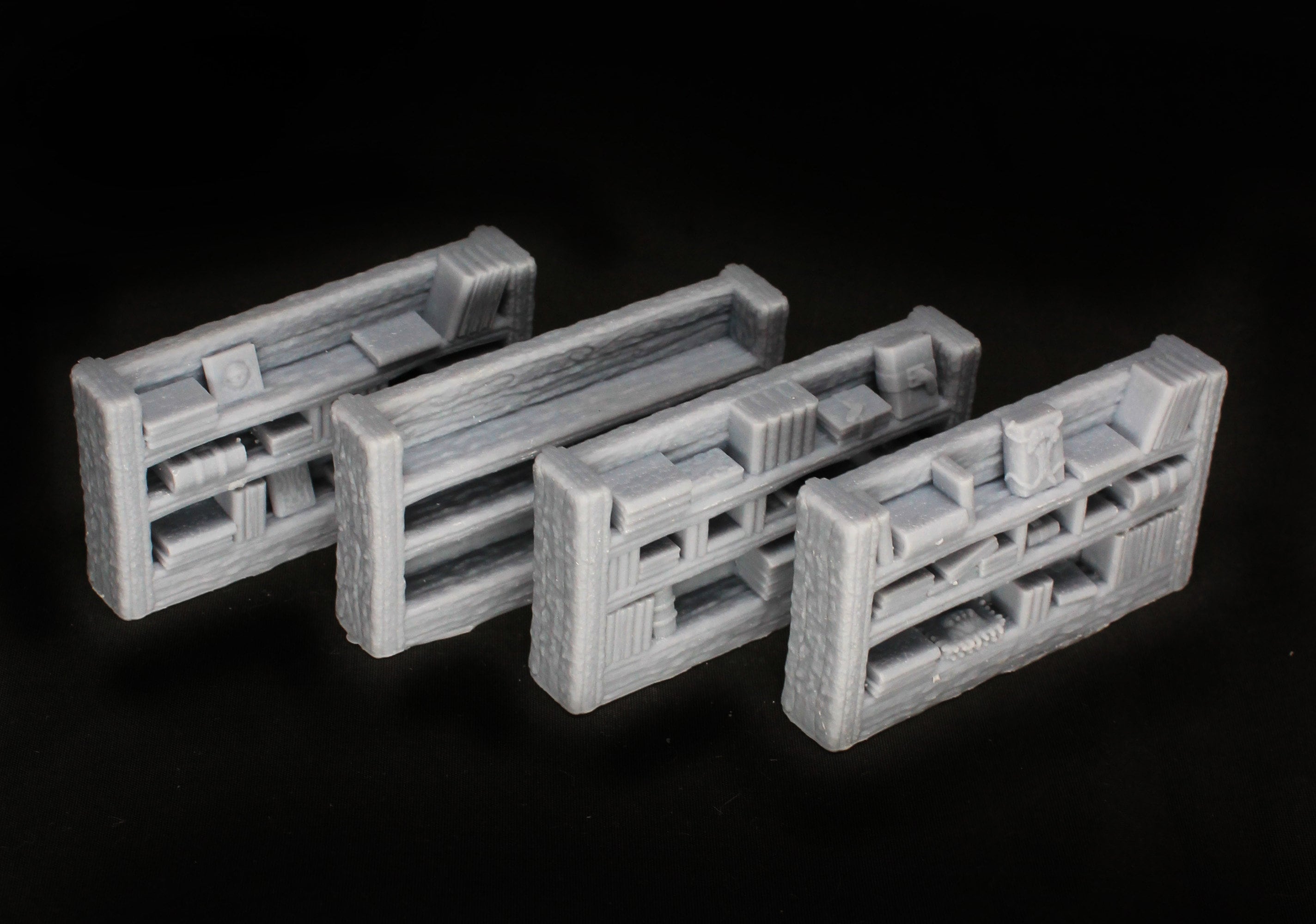 28mm Library Tabletop Furniture, DND Townhall Clocktower Scatter ...