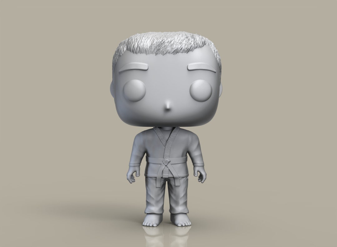 3D Model Karate Male Pop Style / 3D Personalised Figures / 3D Printable ...