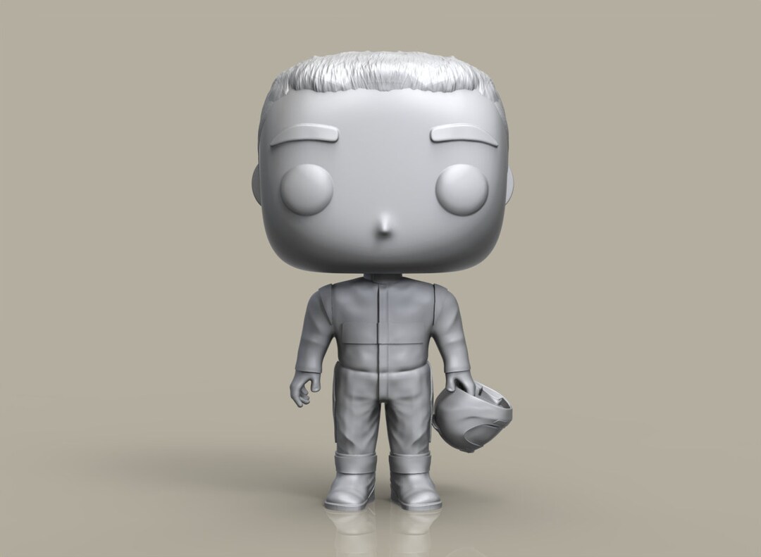 3D Model Male F1 Driver Pop Style / 3D Personalised Figures / 3D ...