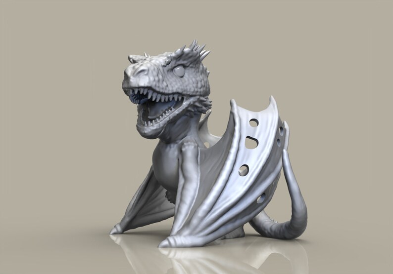3D Dragon Model / Custom Dragon Model for 3D Printing - Etsy