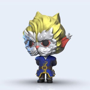 3D Model Heimerdinger Pop Style / 3D Personalised Figures / 3D ...