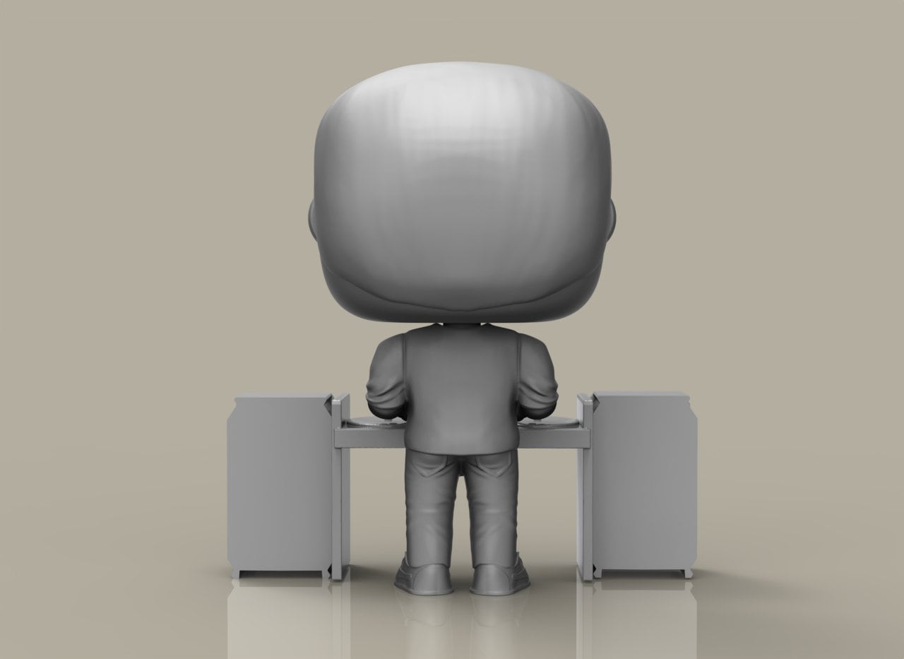 3D Model Male DJ disc-jockey Pop Style / 3D Customised Figures / 3D ...