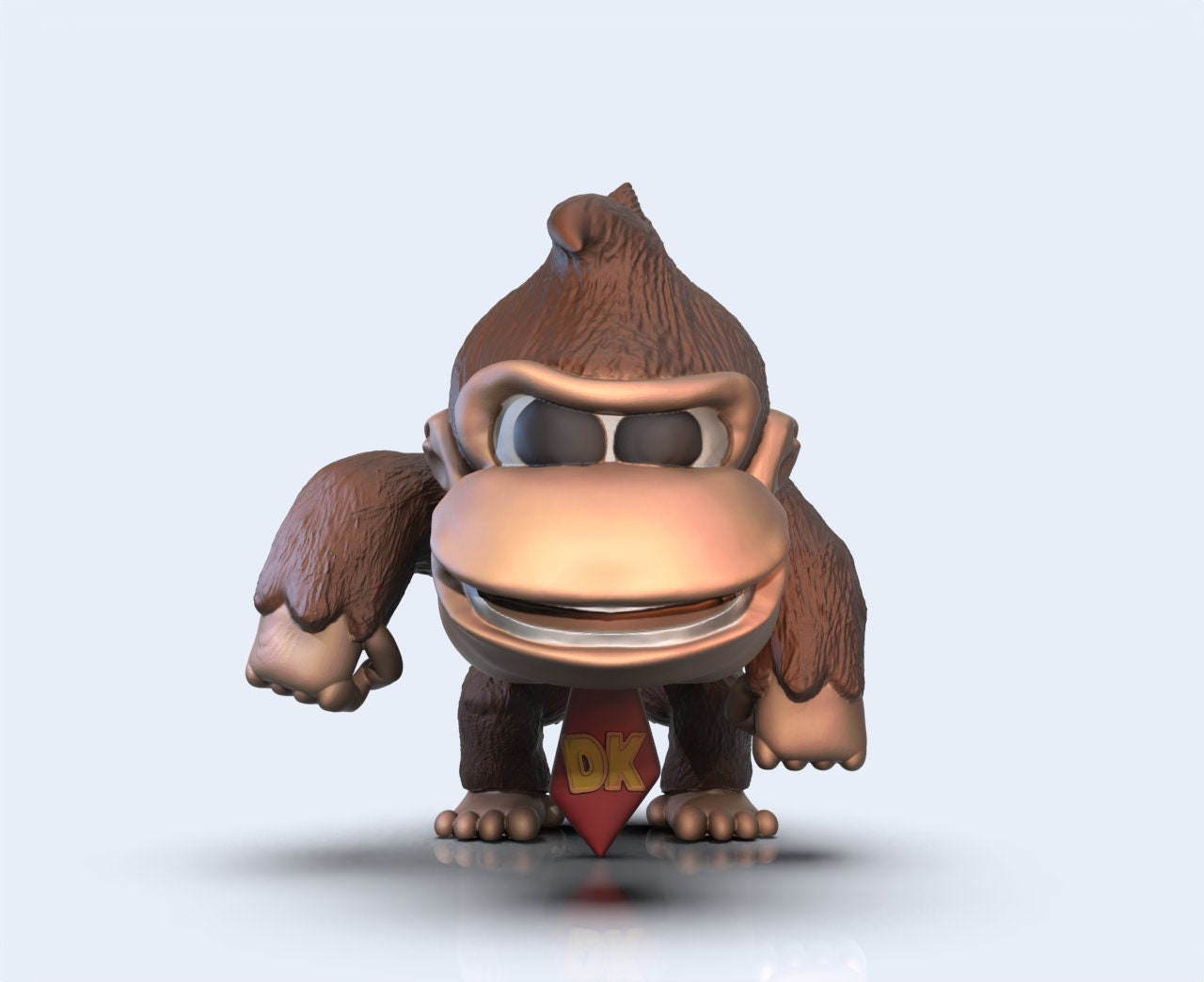 3D Model Donkey Kong (mario Bros) Pop Style / 3D Personalised Figures / 3D Printable Figures - Etsy
