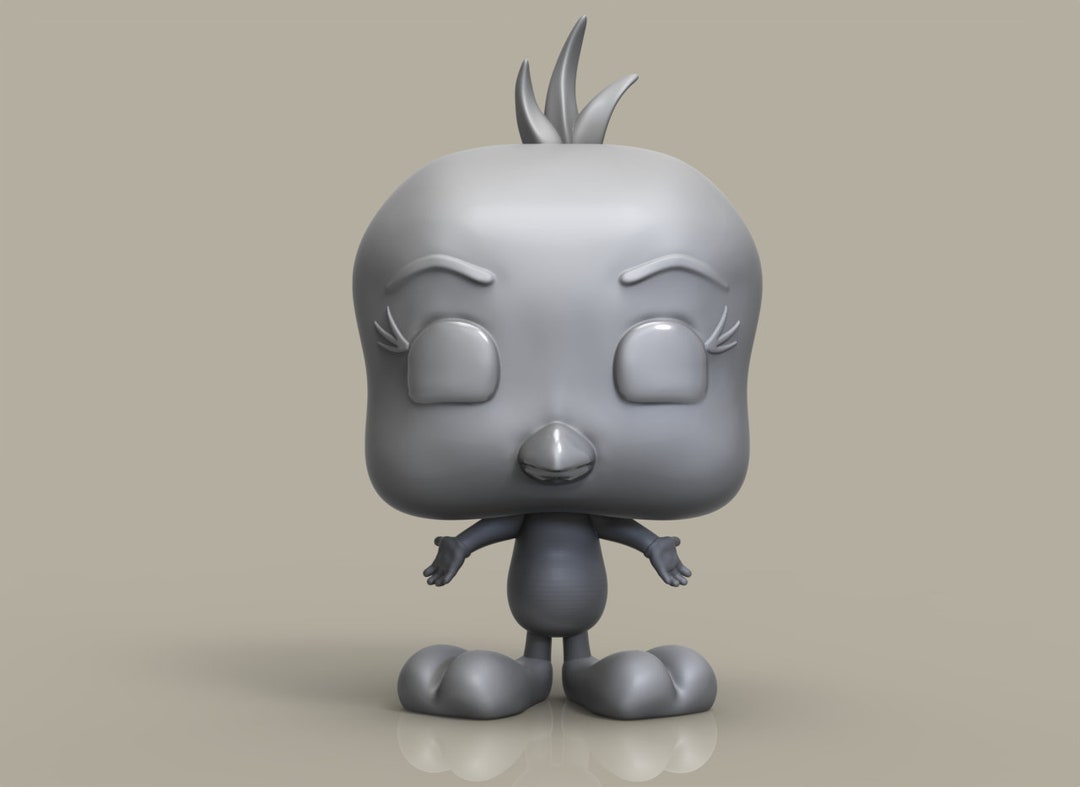 Tweety 3D Model / Custom Tweety Model for 3D Printing - Etsy