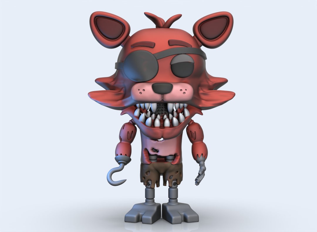 3D Model Foxy (five Nights at Freddy's) Pop Style / 3D Personalised ...
