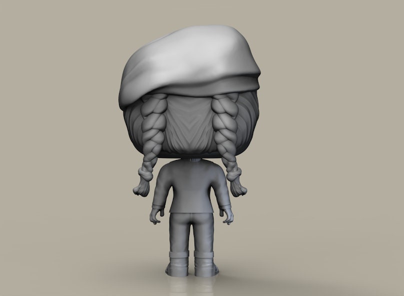 3D Model Female Military Pop Style / 3D Personalised Figures / 3D ...