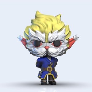 3D Model Heimerdinger Pop Style / 3D Personalised Figures / 3D ...