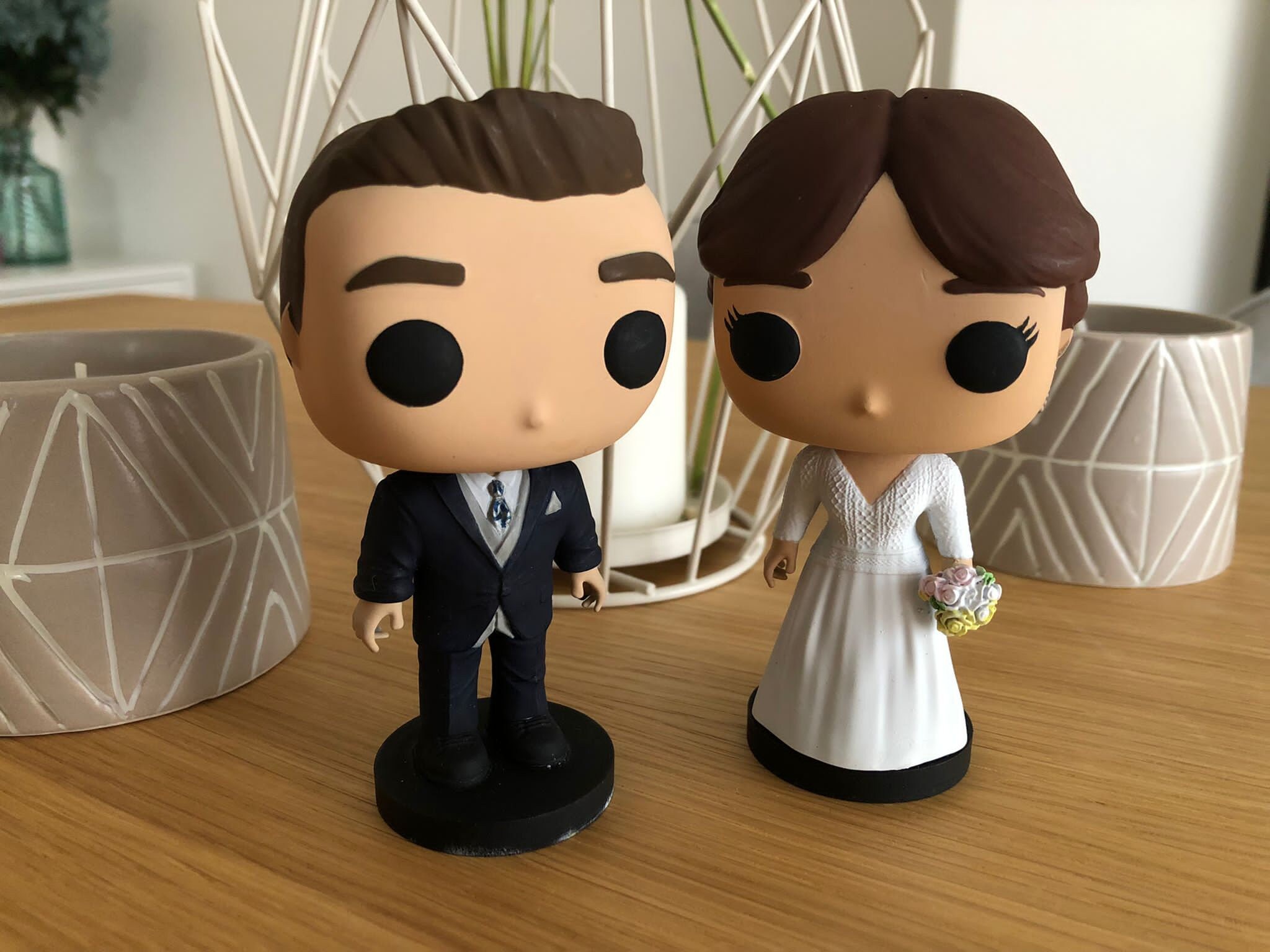 Custom Wedding Funko POP / Personalized Wedding Figures / - Etsy