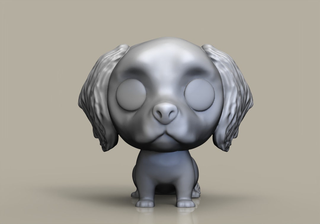 3D Model Funko Pet / Funko POP Dachshund / Custom Dog Model for 3D ...