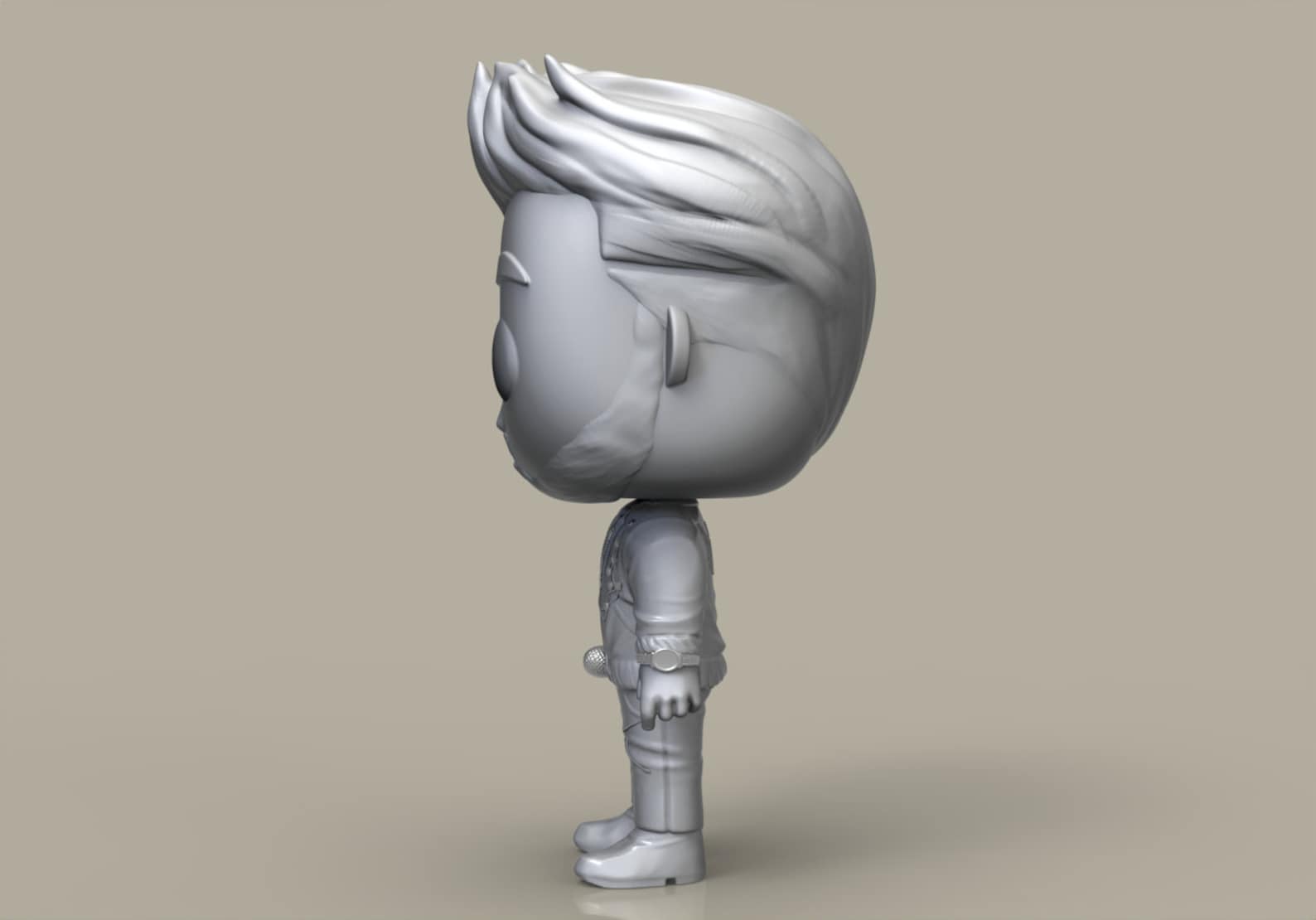 Charly Flow "the Queen of the Flow" 3D Model Funko Type / STL Model POP ...