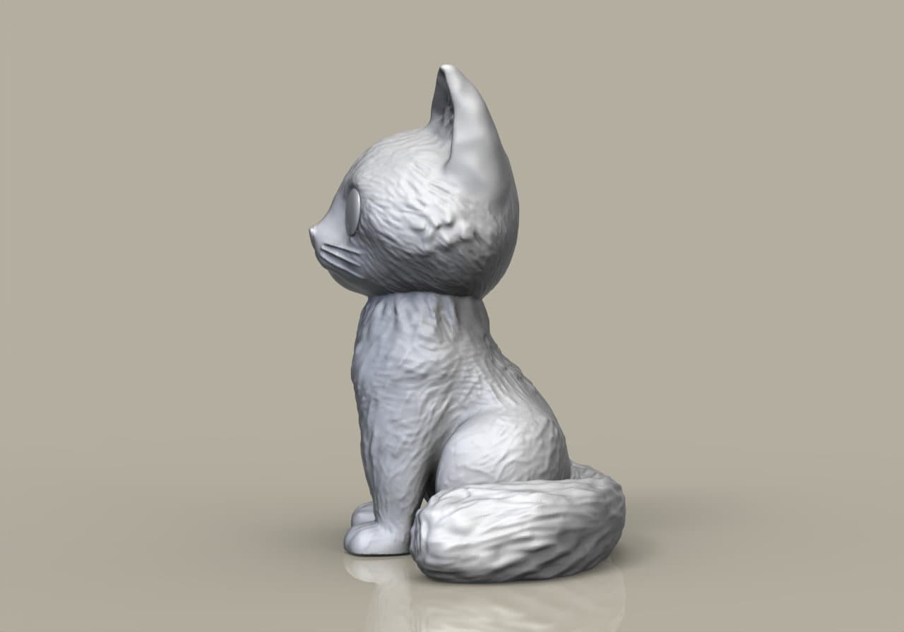 3D Model Funko Cat / Funko POP Siamese Cat / Custom Cat Model for 3D ...