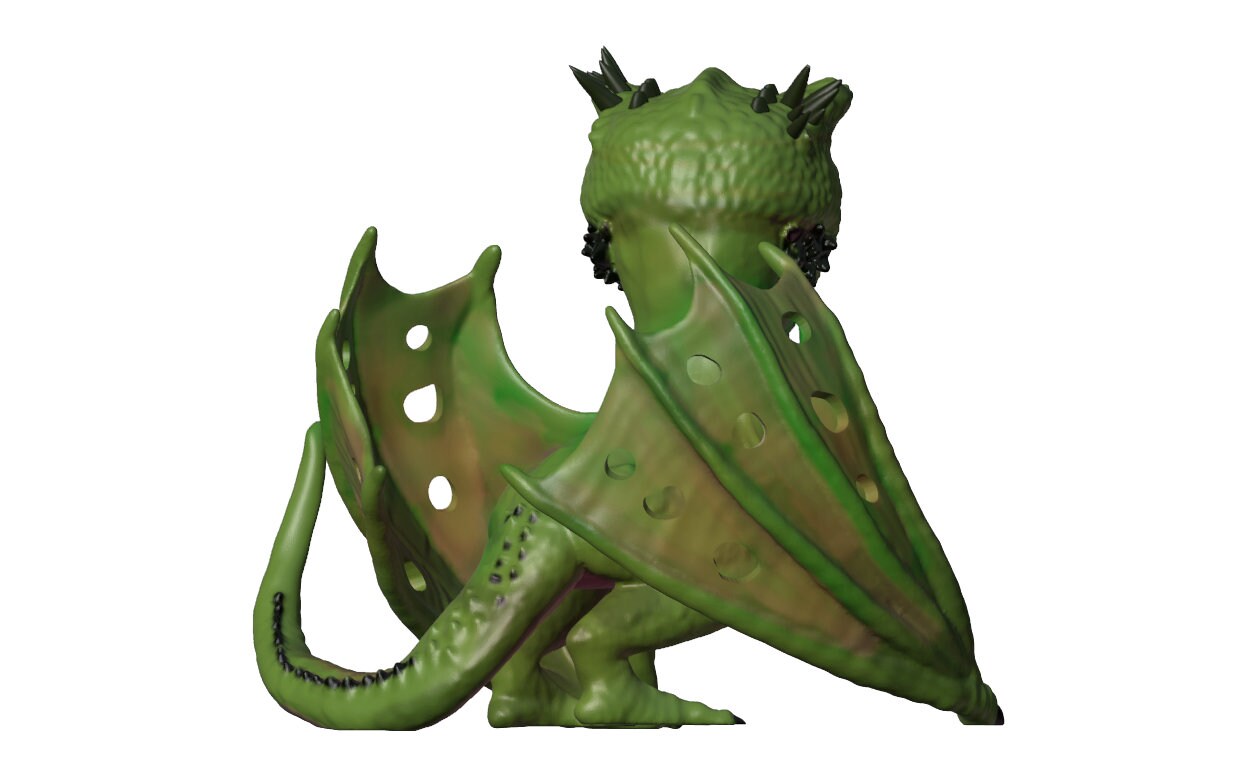 3D Dragon Model / Custom Dragon Model for 3D Printing - Etsy