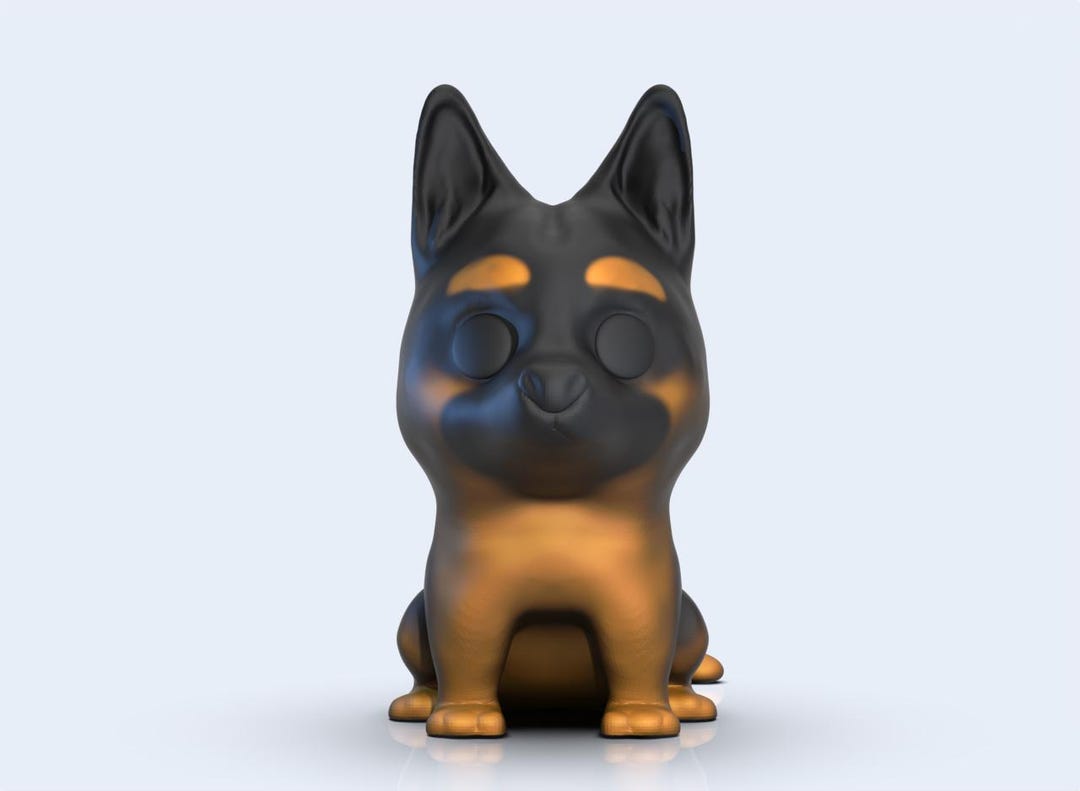 3D Model Funko Pet / Funko POP German Shepherd / Custom Dog Model for ...