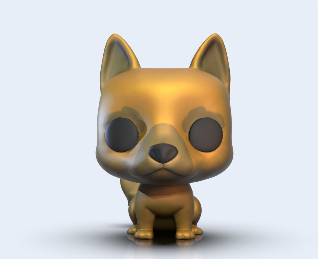 3D Model Funko Pet / Funko POP Belgian Shepherd / Custom Dog Model for ...