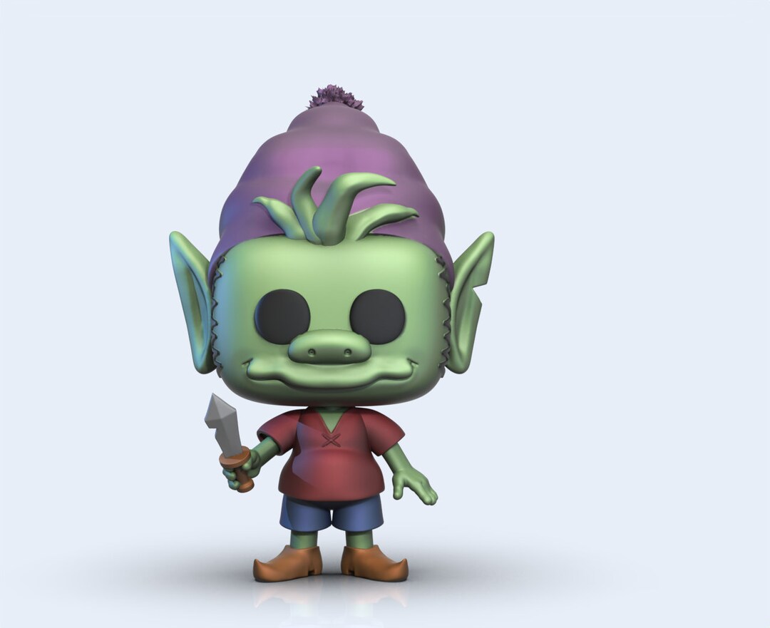 3D Model Elf (disenchantment) Pop Style / 3D Personalised Figures / 3D ...