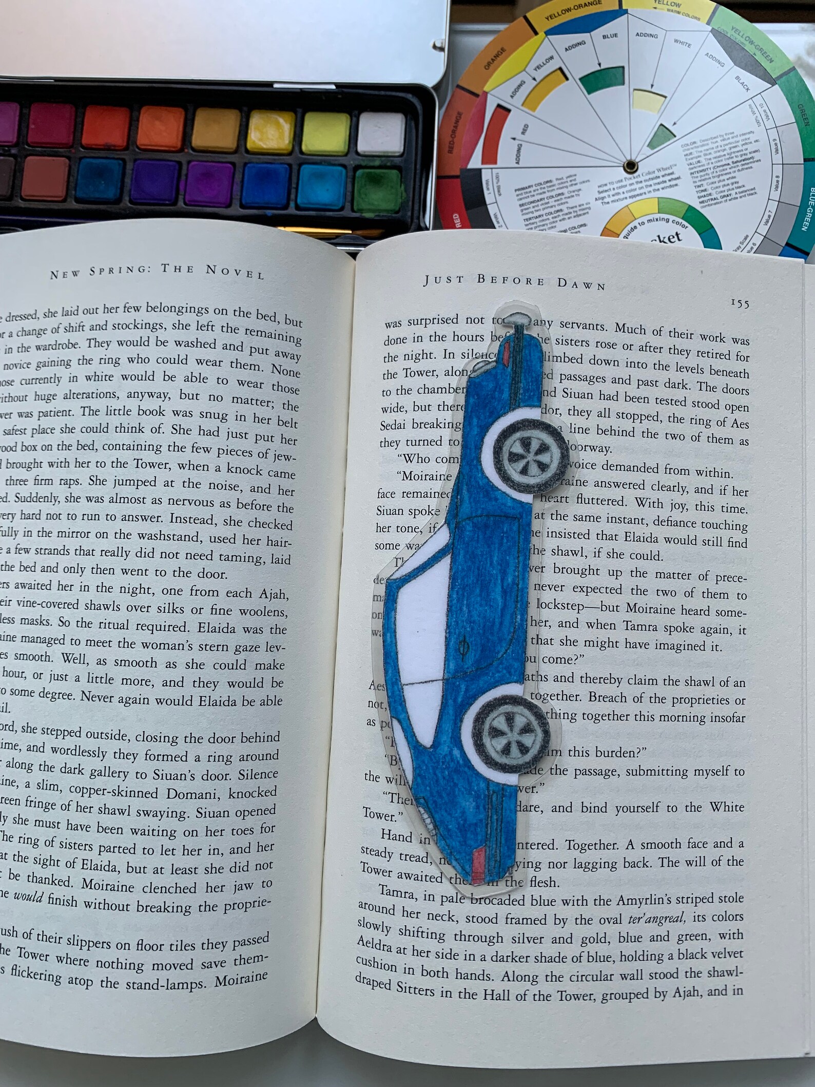 Porsche Bookmark - Car Bookmark, Cute Bookmark, Kids Bookmark, Hand ...