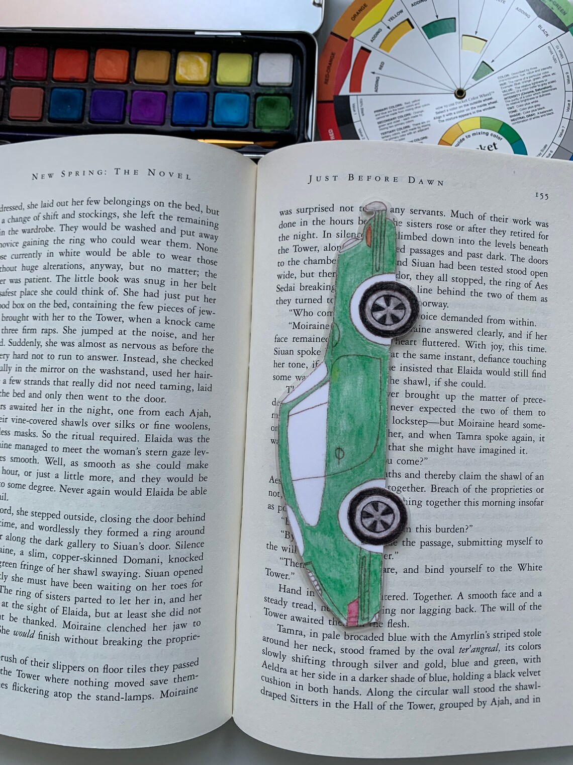Porsche Bookmark - Car Bookmark, Cute Bookmark, Kids Bookmark, Hand ...
