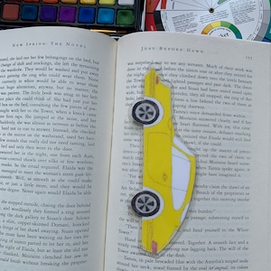 Watercolor Porsche 911 Bookmark - Handmade Car Lover Gift - Etsy