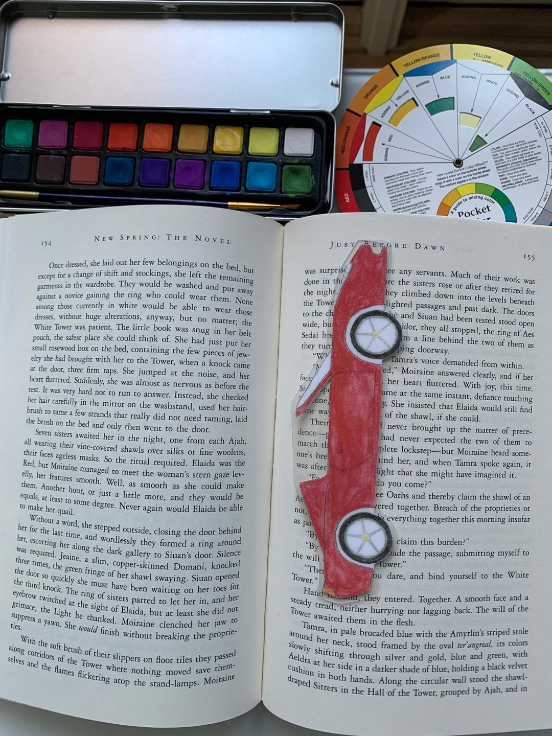 Ferrari Bookmark - Car Bookmark, Cute Bookmark, Kids Bookmark, Hand ...