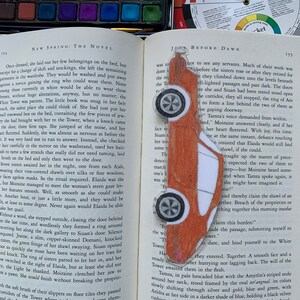 Porsche Bookmark - Car Bookmark, Cute Bookmark, Kids Bookmark, Hand ...