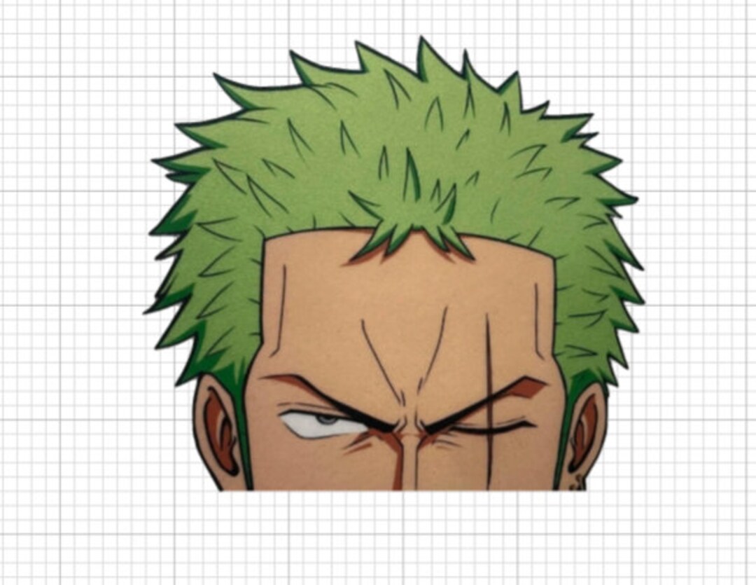 ZORO Anime 4 Peeker Vinyl Decal Car Sticker - Etsy
