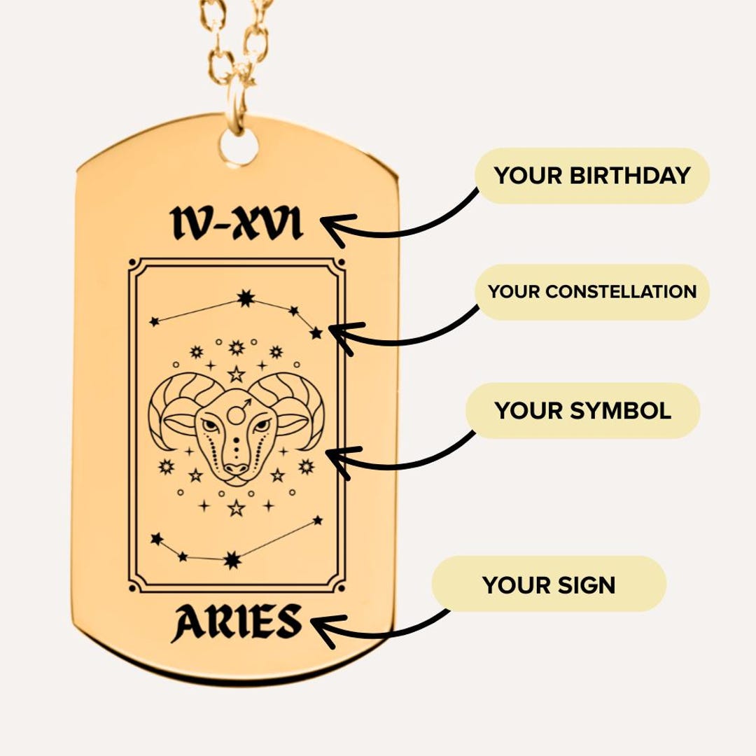 Zodiac Tarot Jewelry, April Birthday May Star Sign Horoscope Earrings ...